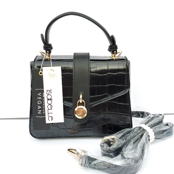 Isabelle | Bags | Nwt Isabelle Vegan Crossbody Mini Satchel Bag | Poshmark